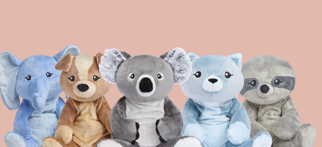 Hugimals World - Weighted Stuffed Animals for Adults, Kids & Teens