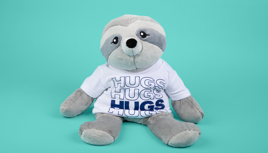 Weighted Stuffed Sloth - Hugimals World